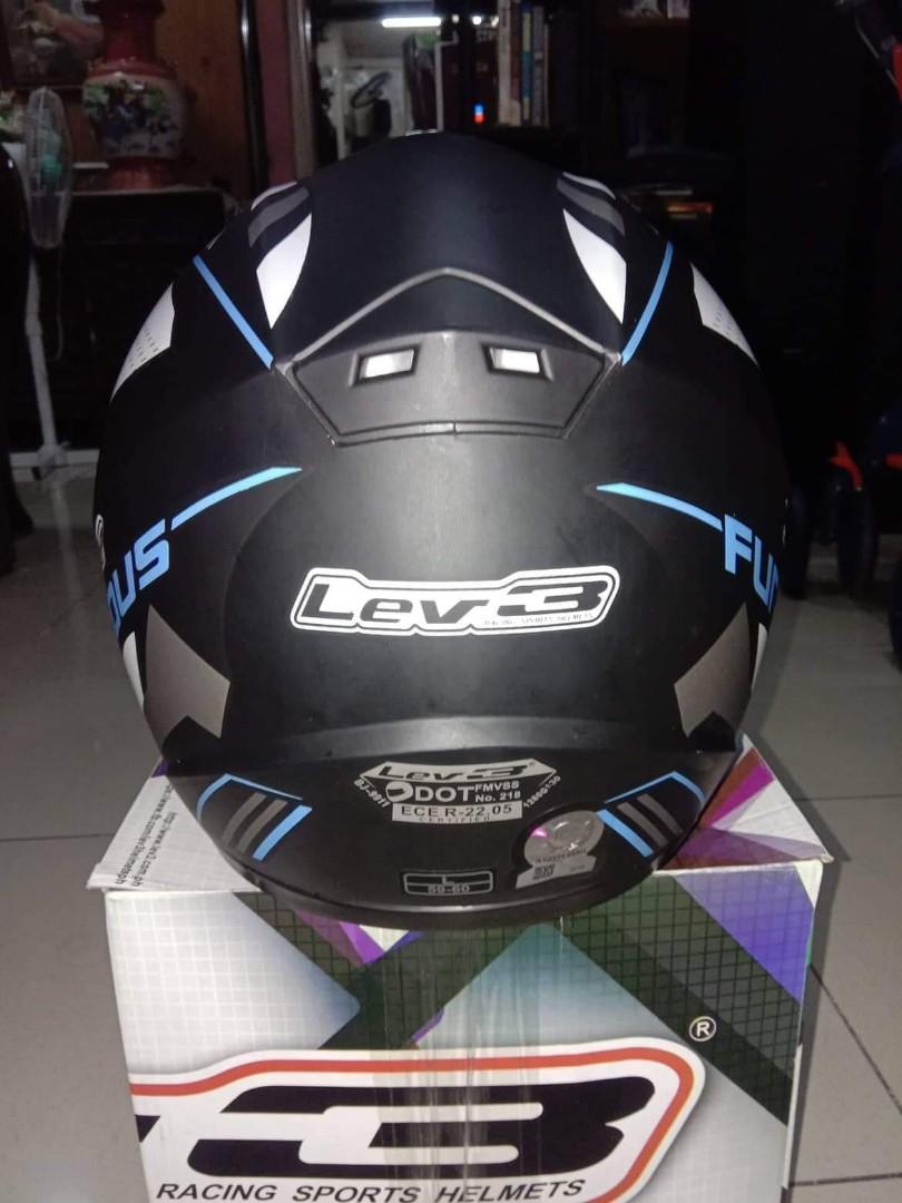 LEV3 Full Face Helmet, Motorbikes, Motorbike Parts & Accessories ...