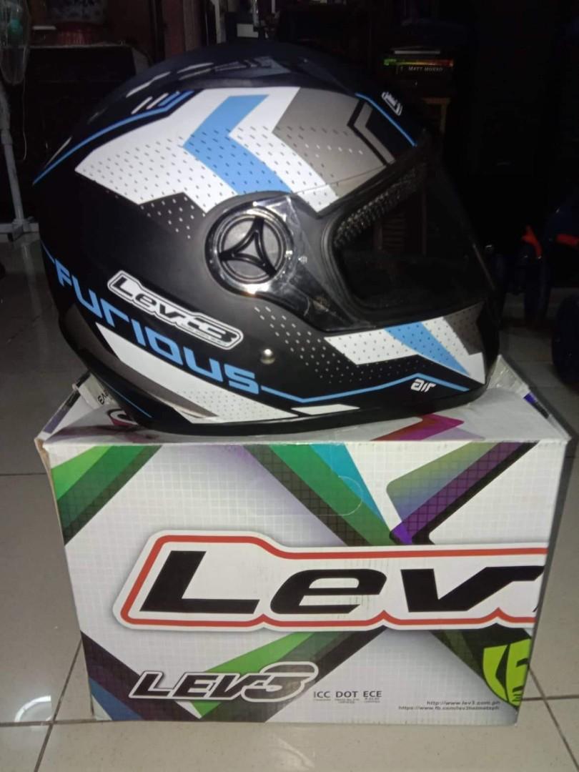 LEV3 Full Face Helmet, Motorbikes, Motorbike Parts & Accessories ...