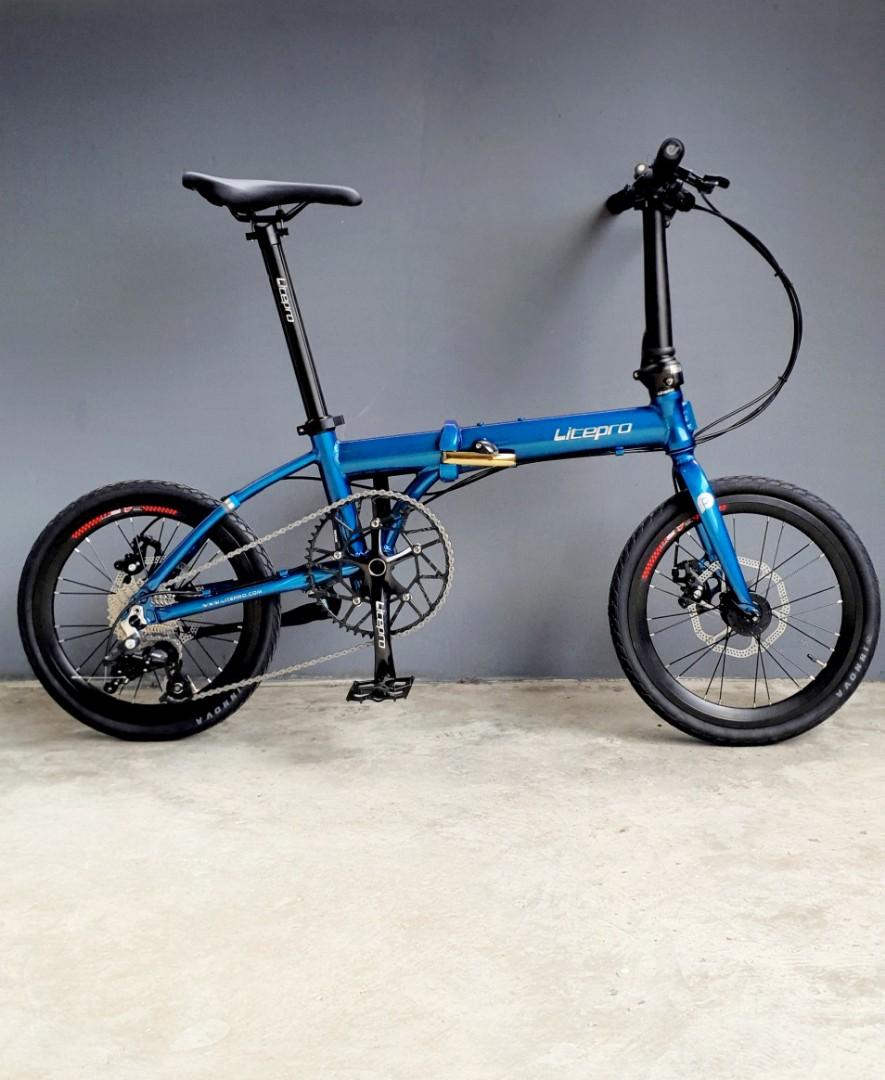 (Sold out) Litepro Chrome Series 16 inch Folding Bike / Foldable Bike # ...