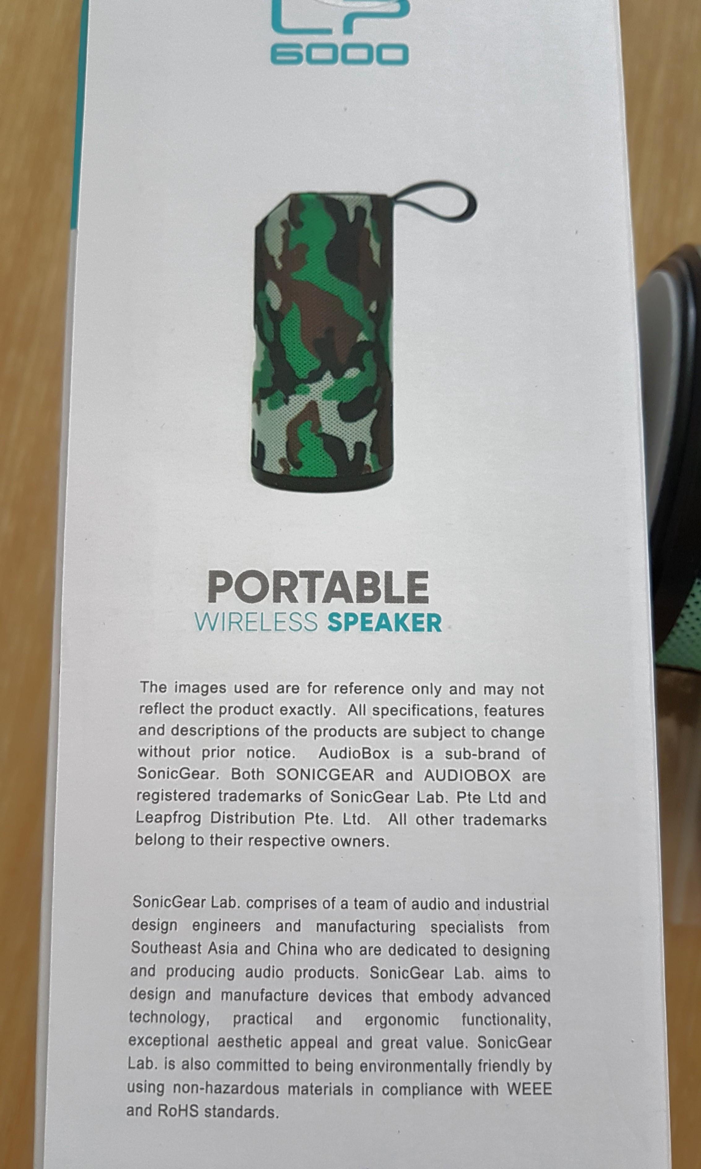 Audiobox LP6000 Portable Wireless Speaker, Audio, Soundbars, Speakers ...