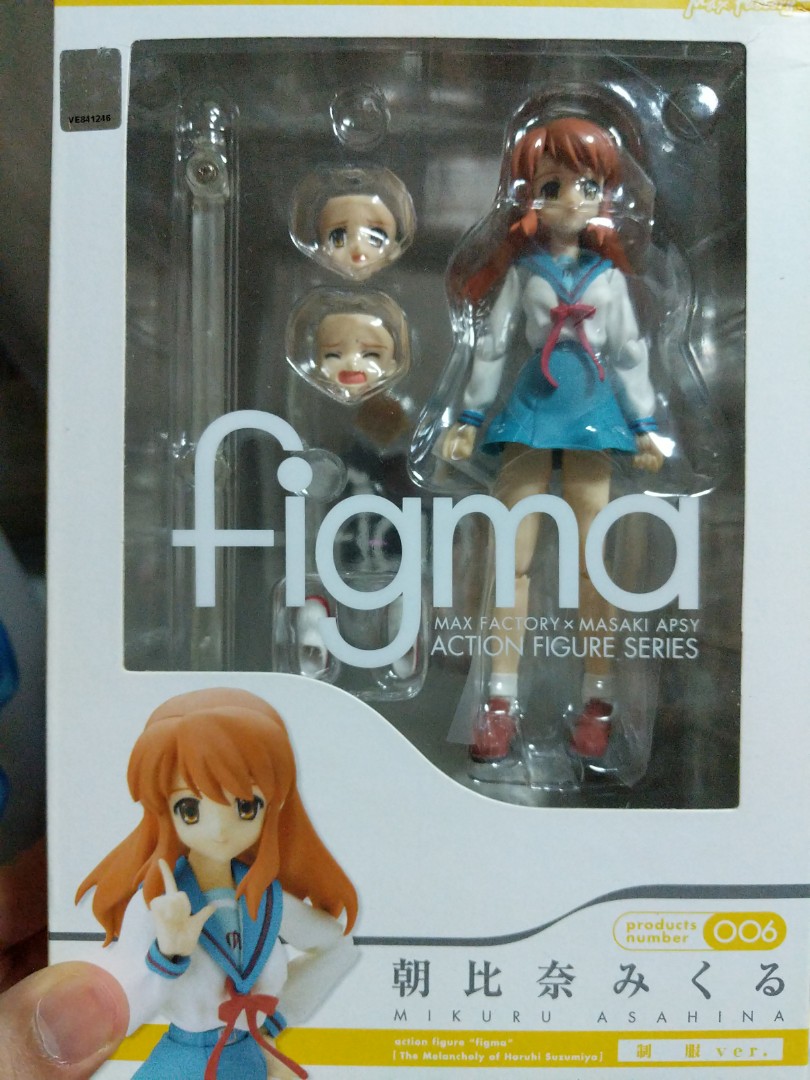Mikuru Asahina [FIGMA], Hobbies & Toys, Toys & Games on Carousell