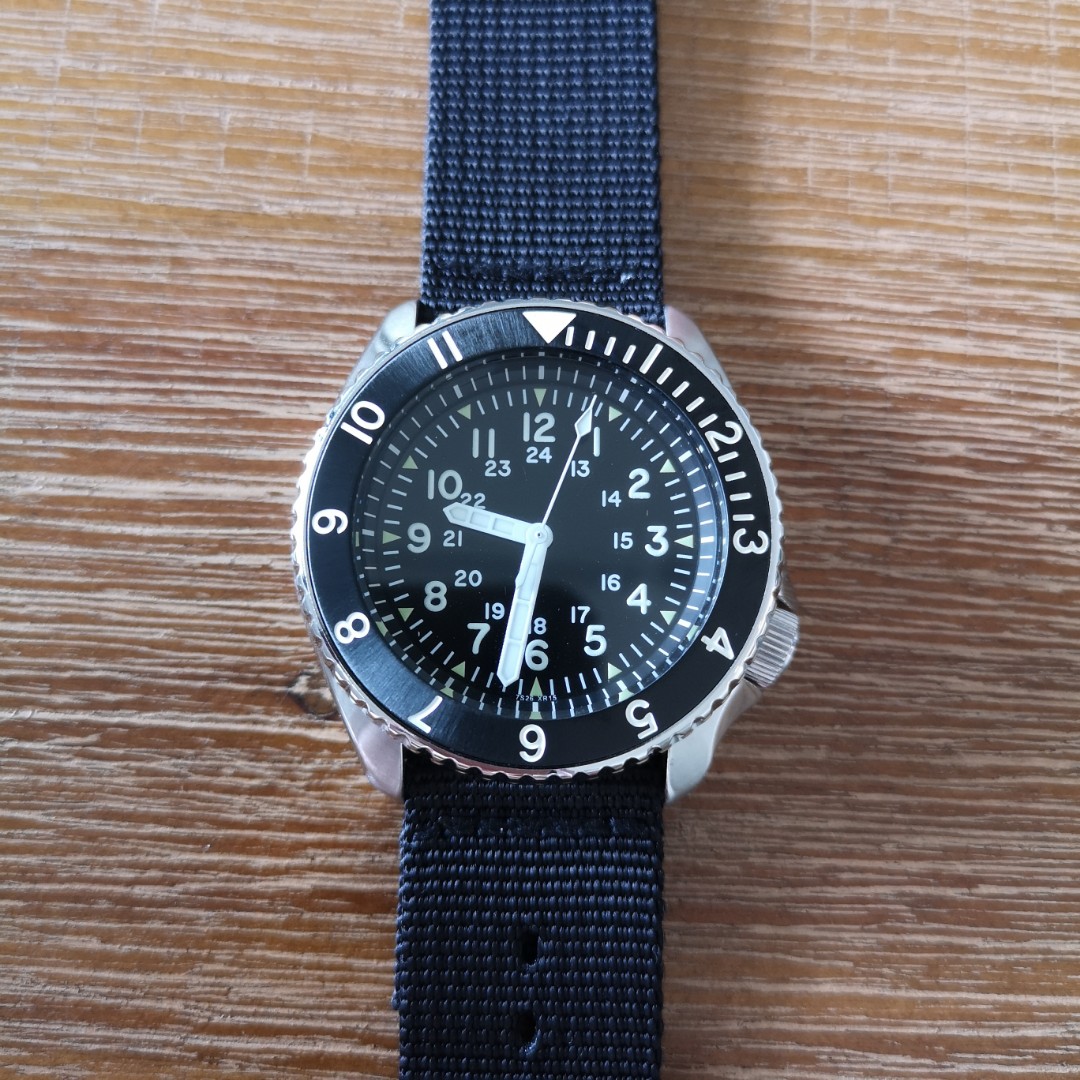Modified SEIKO SKX007, Men's Fashion, Watches & Accessories, Watches on ...