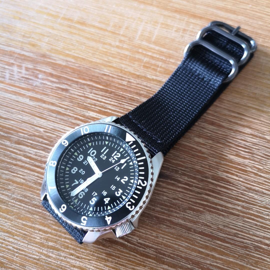 Modified SEIKO SKX007, Men's Fashion, Watches & Accessories, Watches on ...