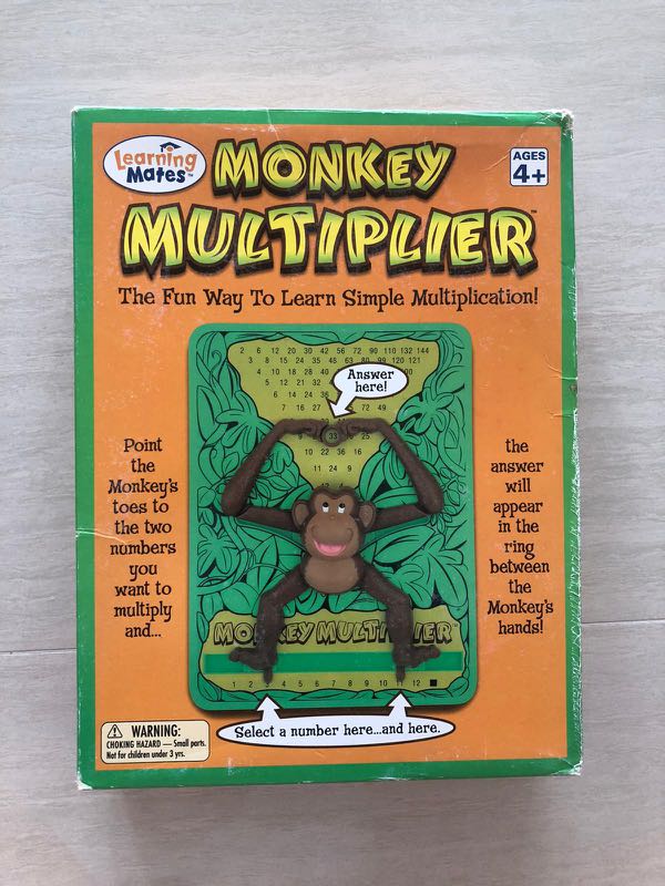 Monkey Multiplier, Hobbies & Toys, Toys & Games on Carousell