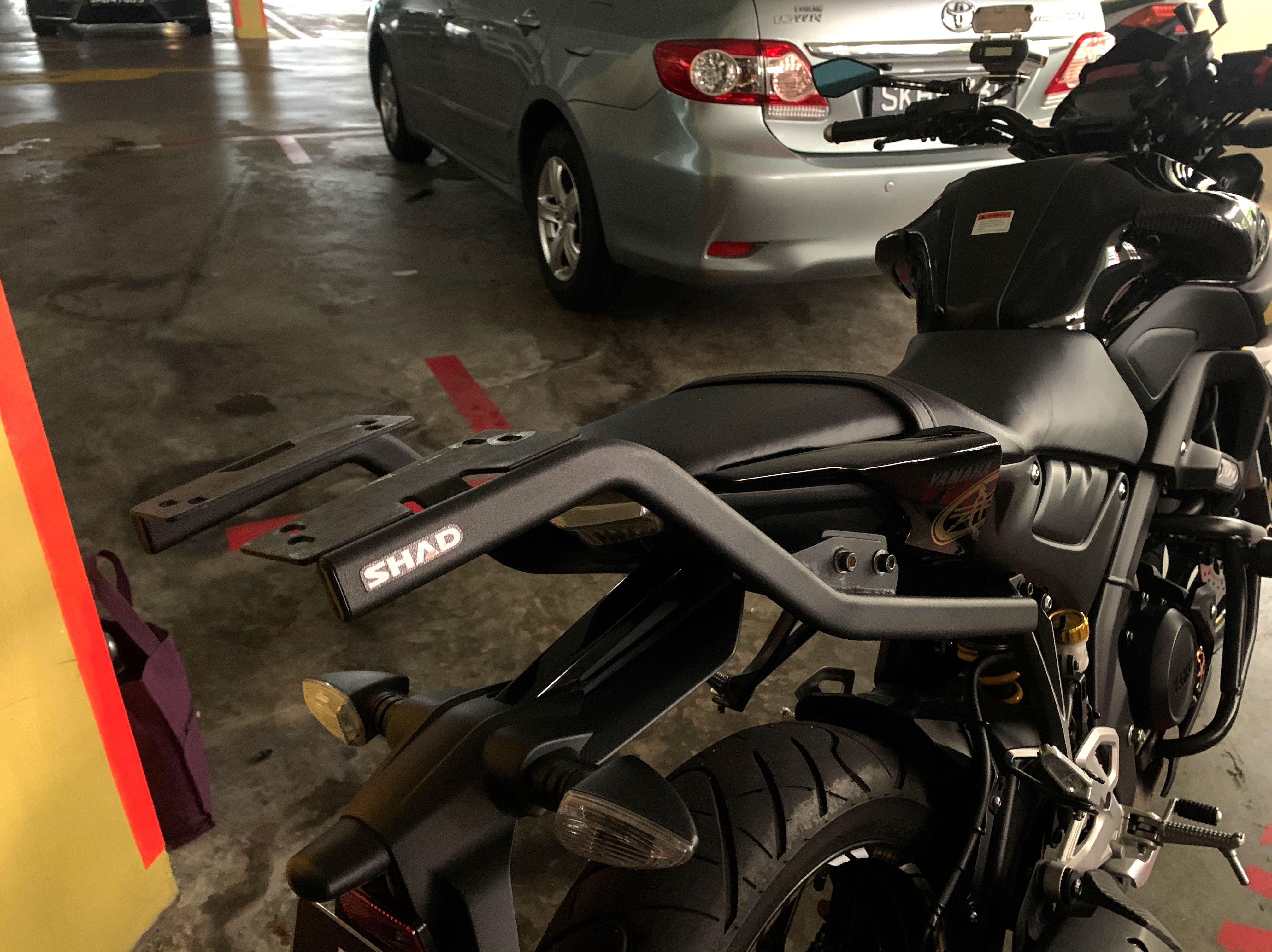 MT15 Shad Rack, Motorcycles, Motorcycle Accessories on Carousell