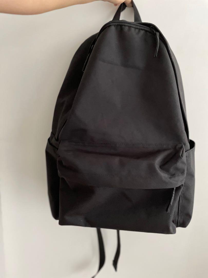 Muji backpack black, Men's Fashion, Bags, Backpacks on Carousell