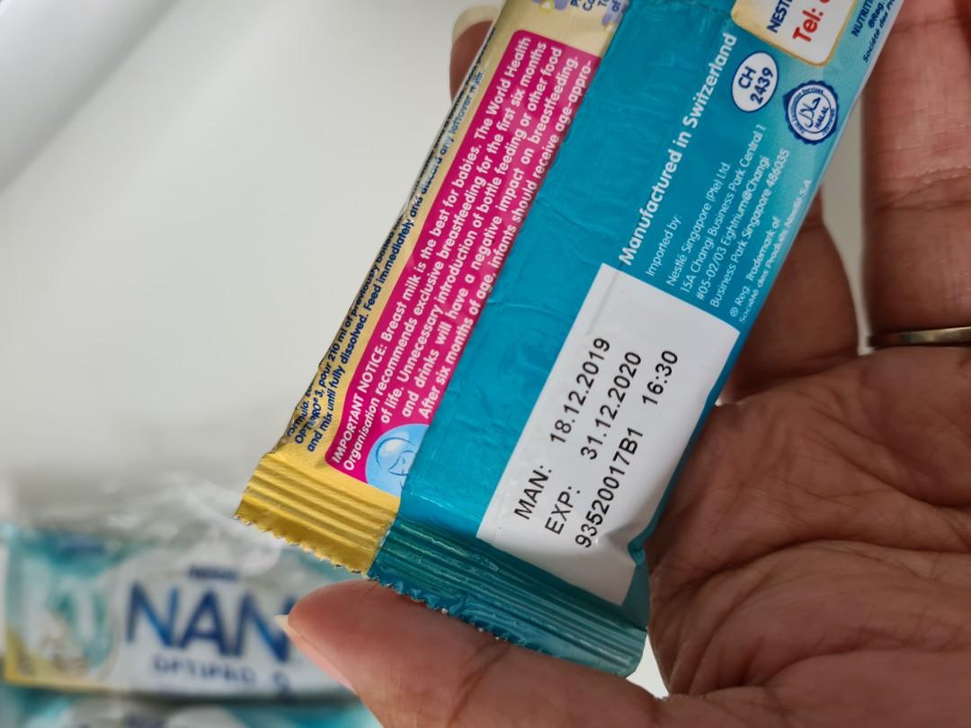 NAN OPTIPRO sachets, Babies & Kids, Nursing & Feeding, Weaning ...