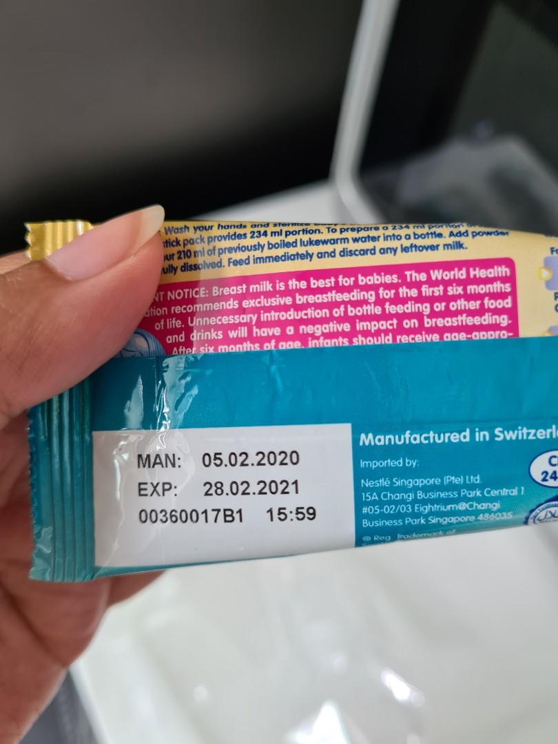 NAN OPTIPRO sachets, Babies & Kids, Nursing & Feeding, Weaning ...