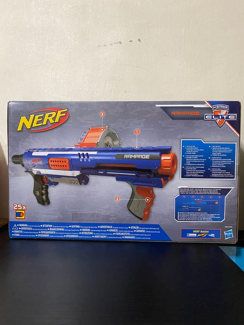 Nerf Gun Rampage, Hobbies & Toys, Toys & Games on Carousell