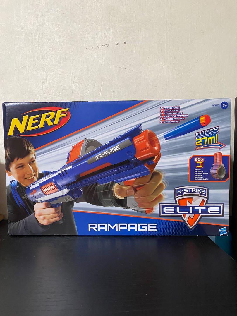 Nerf Gun Rampage, Hobbies & Toys, Toys & Games on Carousell