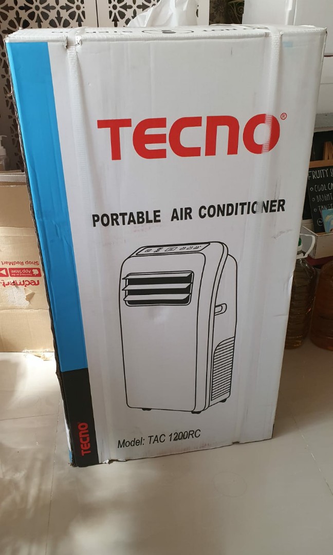 New still in box, Portable Aircon Techno TAC 1200 Portable Aircon with ...