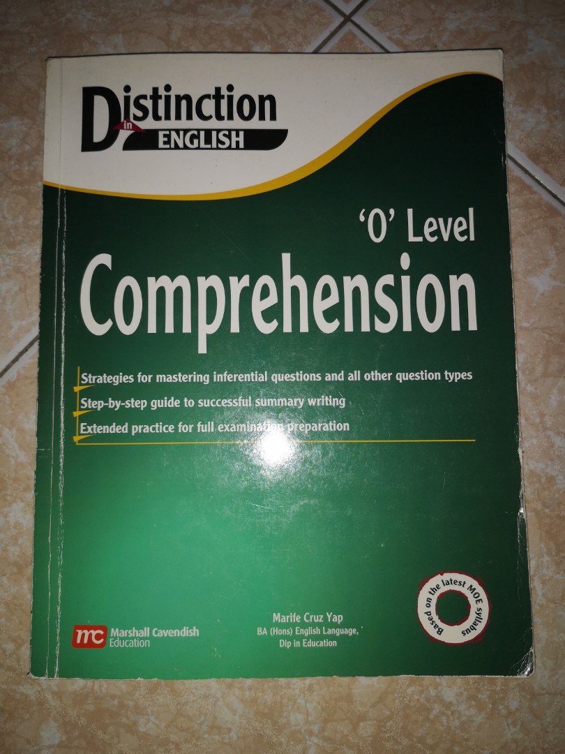 O Level Comprehension Exercises, Hobbies & Toys, Books & Magazines ...