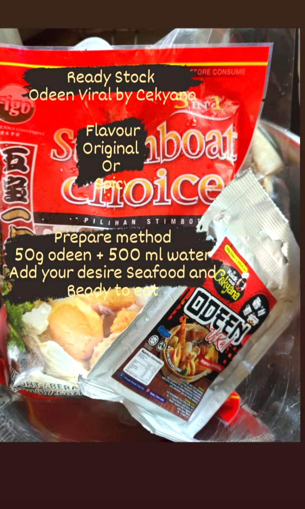Odeen Viral by Cekyana, Food & Drinks, Instant Food on Carousell