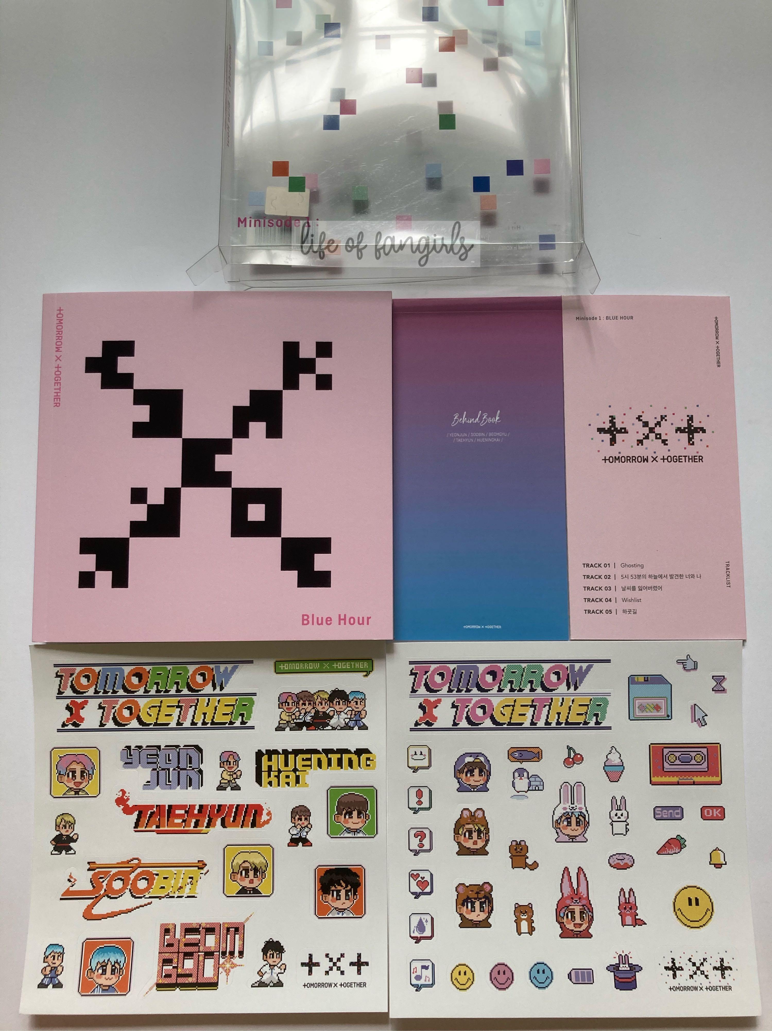 Sealed TXT Blue Hour album AR Attention brand