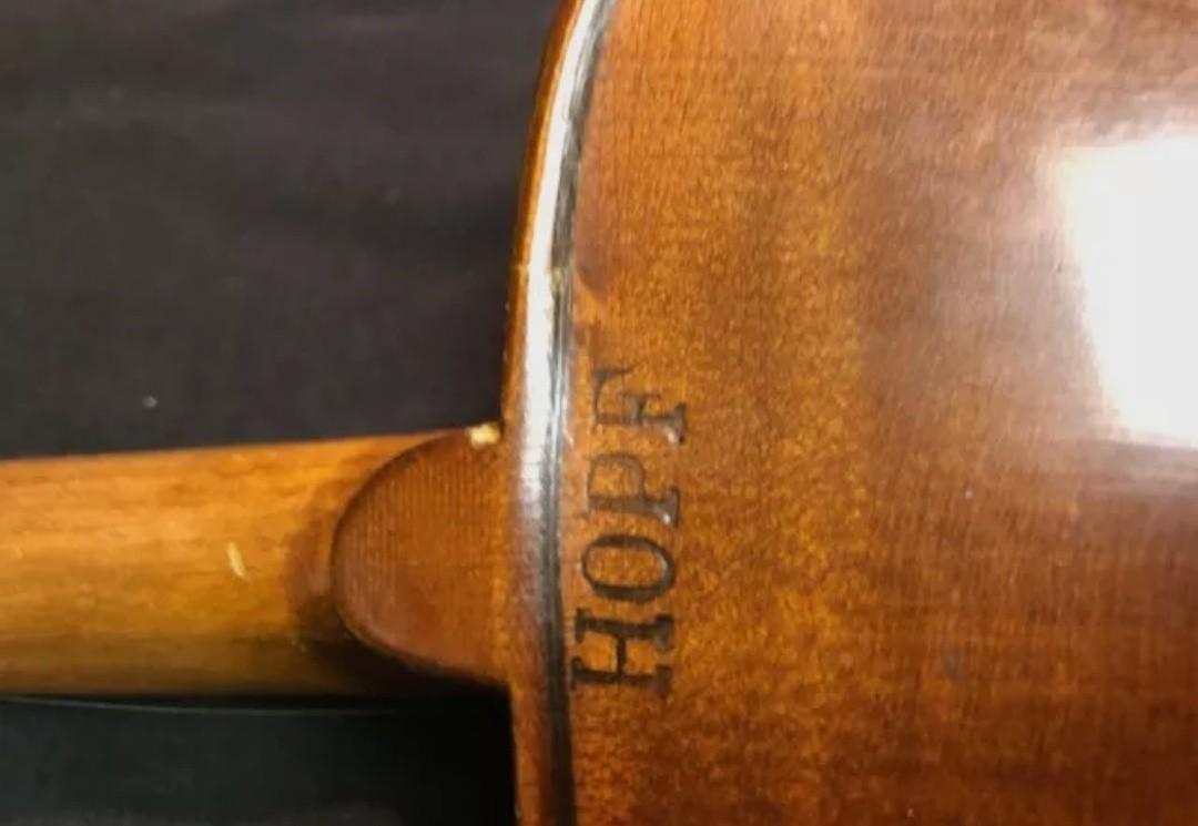 Old German HOPF violin (80-100 years old), Hobbies & Toys, Music ...