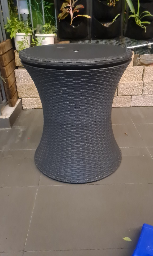 Outdoor Keter cooler table (only), Furniture & Home Living, Furniture ...
