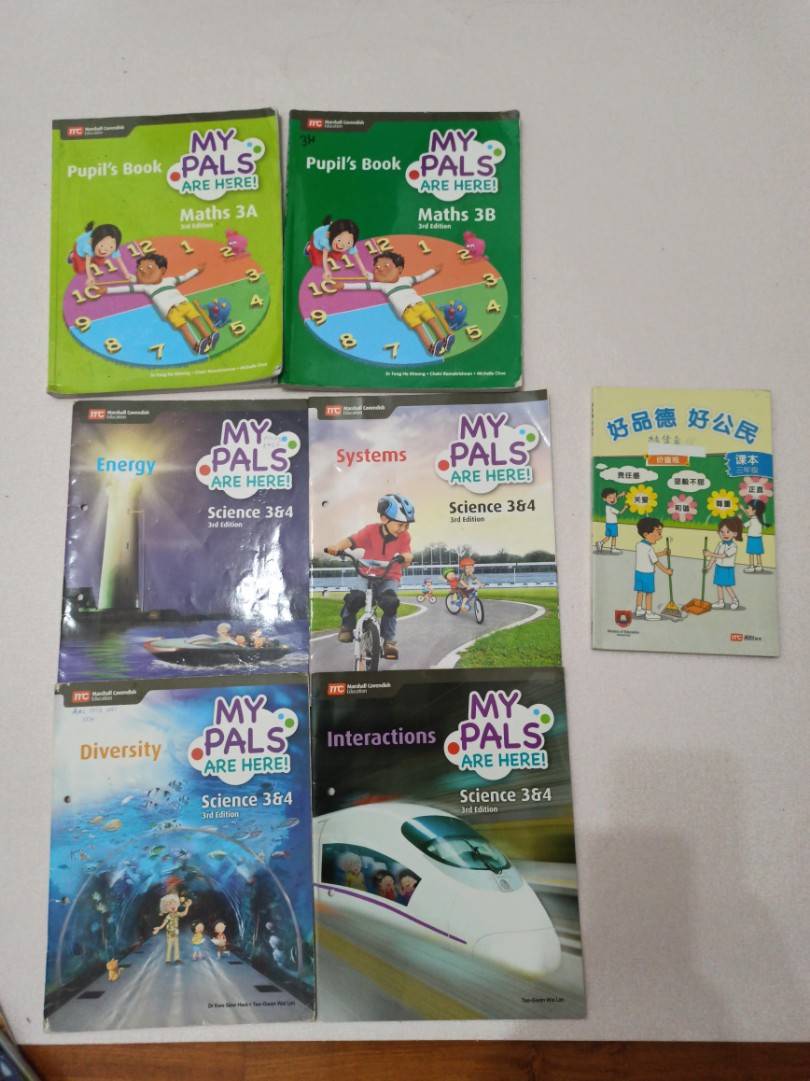 P3 P4 Textbooks Maths Science CCE, Hobbies & Toys, Books & Magazines ...