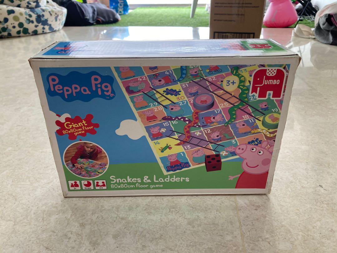 Peppa pig snake and ladder, Hobbies & Toys, Toys & Games on Carousell