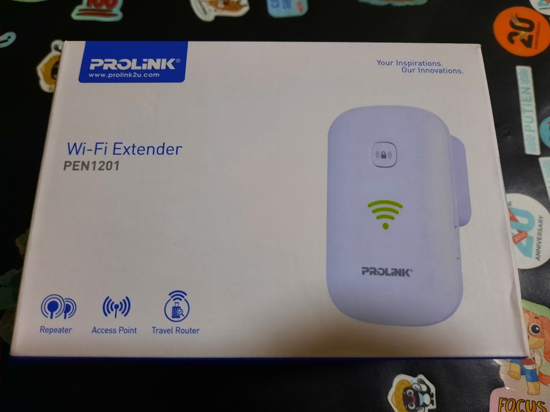 PROLiNK Wireless-N Extender 3-in-1 device (Router wifi Extender Signal ...