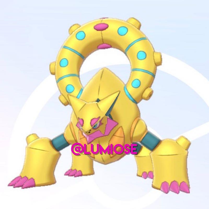 Shiny Volcanion for Pokemon Sword & Shield, Video Gaming, Gaming ...