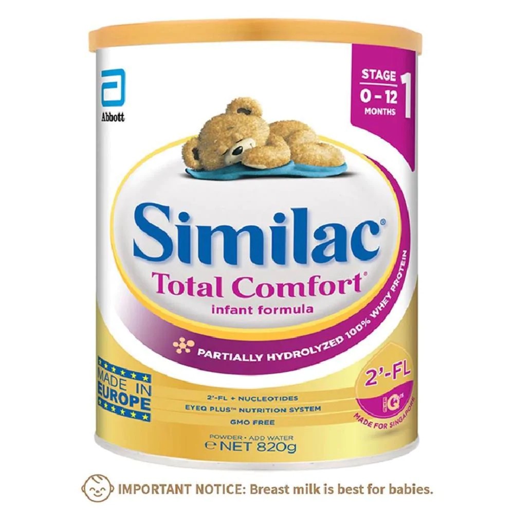 Similac TOTAL COMFORT stage 1, Babies & Kids, Nursing & Feeding ...