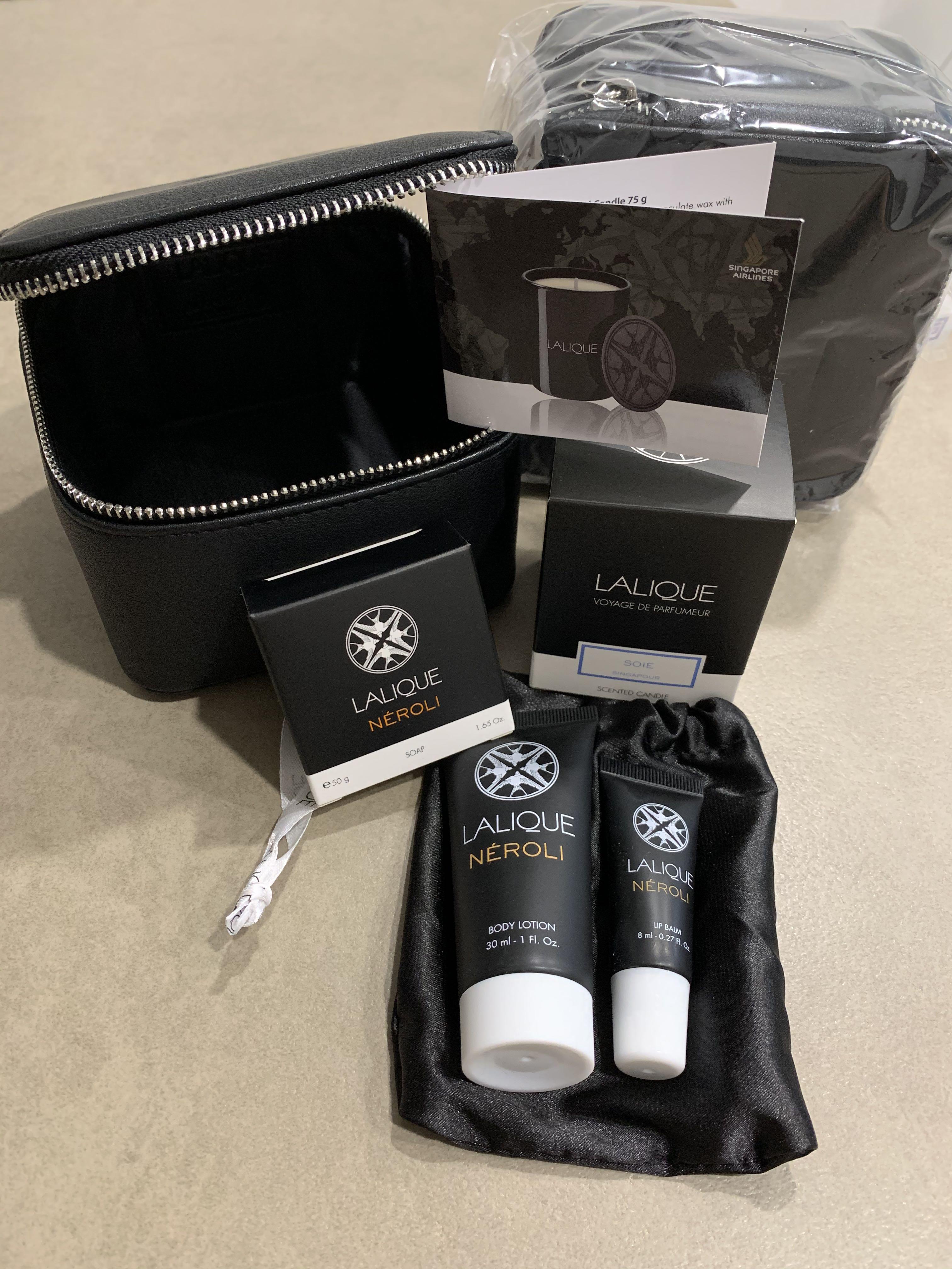 Singapore Airlines SQ First class amenity kit Lalique, Furniture & Home ...