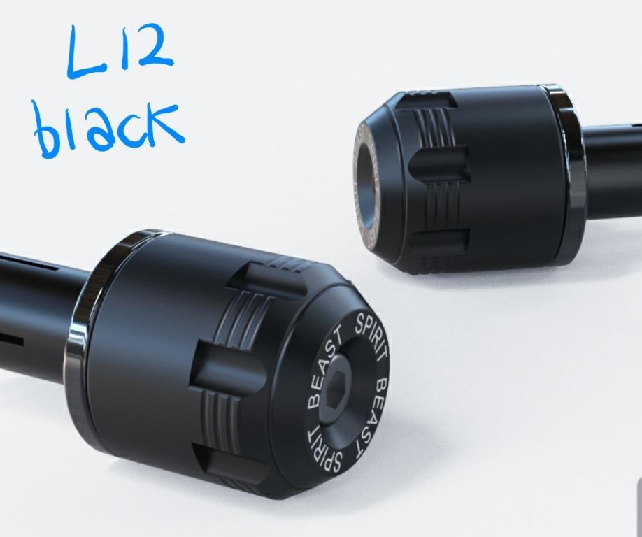 Spirit beast Motorcycle heavy weight bike bar end balancers handlebar ...