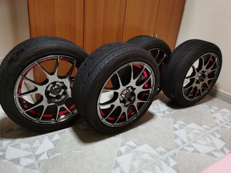 Sports Rim for Honda Jazz/fit 16 inch, Car Accessories, Tyres & Rims on ...