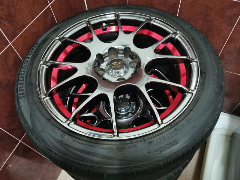 Sports Rim for Honda Jazz/fit 16 inch, Car Accessories, Tyres & Rims on ...