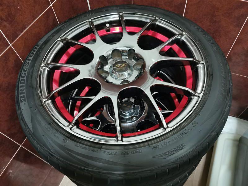 Sports Rim for Honda Jazz/fit 16 inch, Car Accessories, Tyres & Rims on ...
