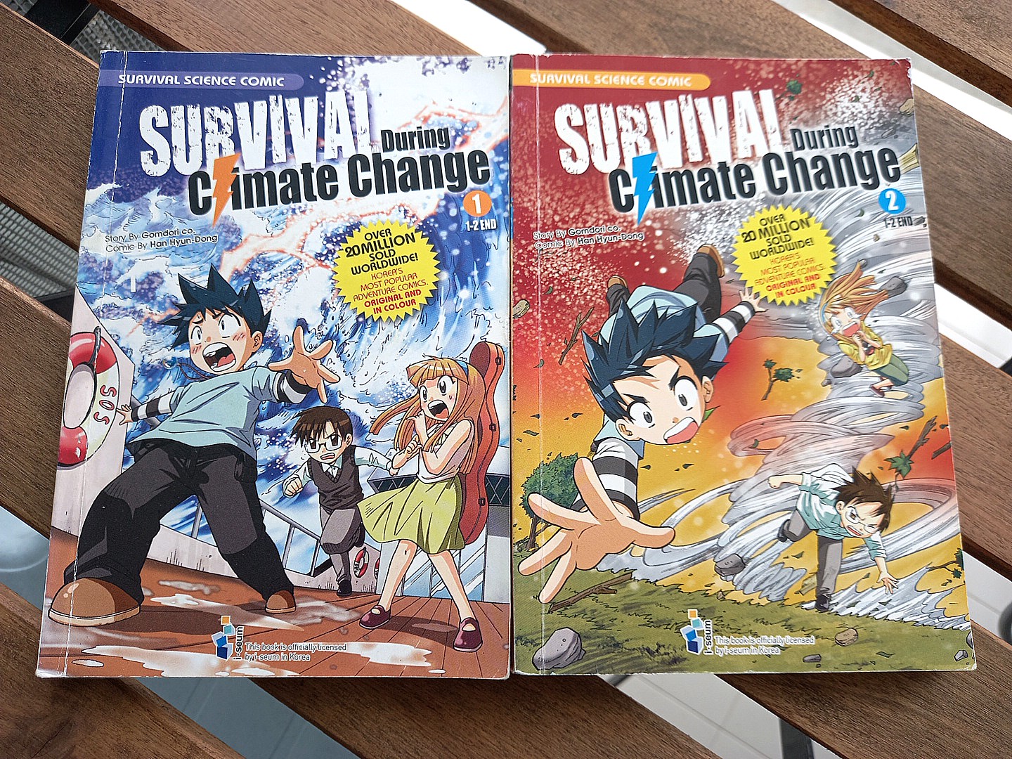 Survival science comic survival during climate change, Hobbies & Toys ...