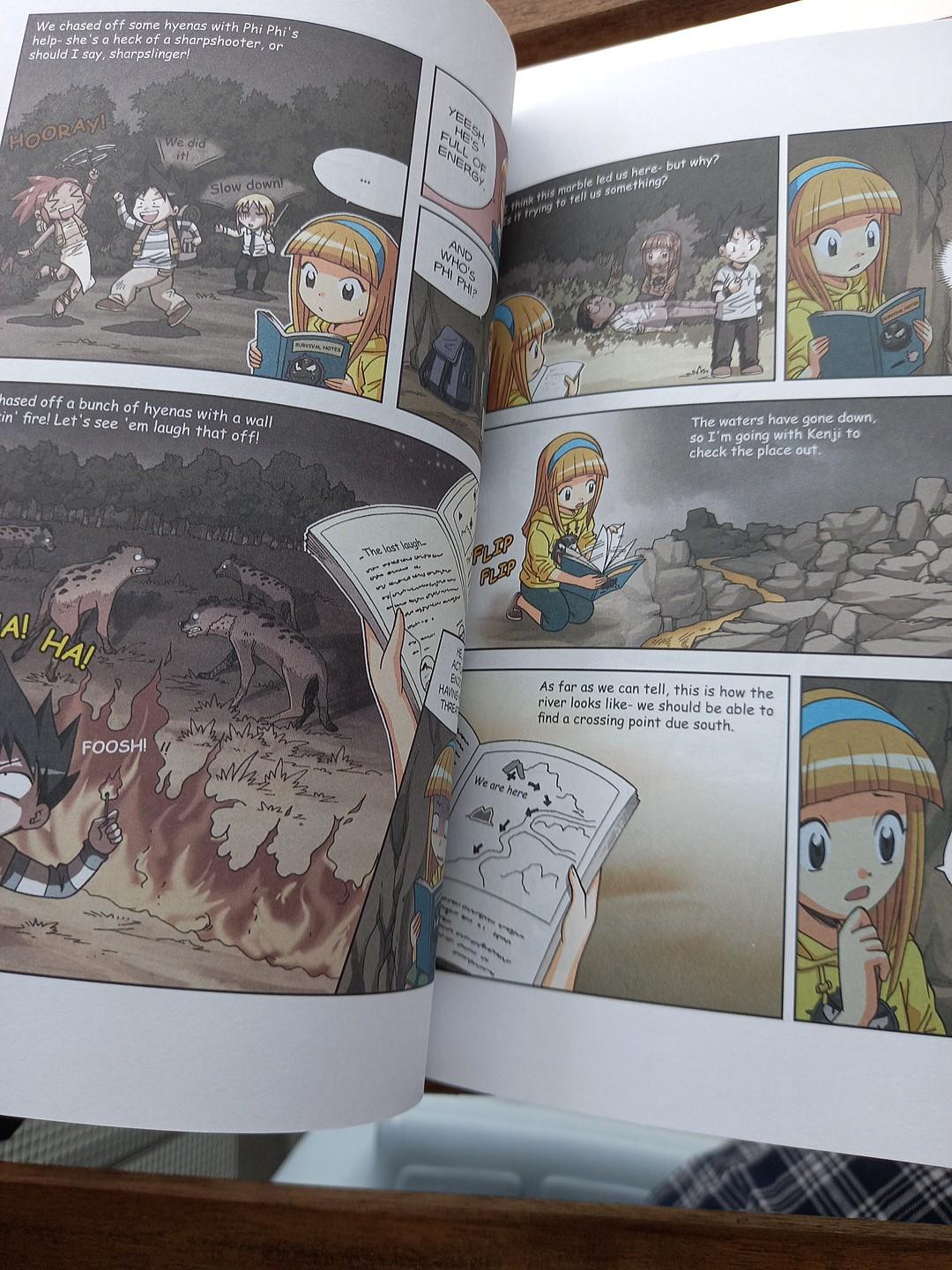 Survival science comic survival during climate change, Hobbies & Toys ...