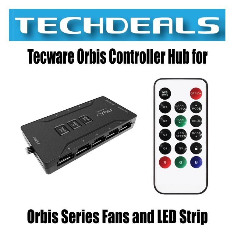 Tecware Orbis Controller Hub for Orbis Series Fans and LED Strip ...