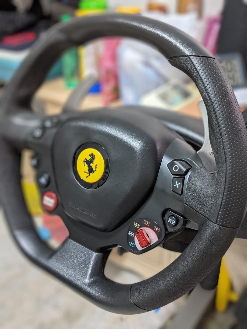 THRUSTMASTER T80 Ferrari 488 GTB Edition - Racing Wheel, Computers ...