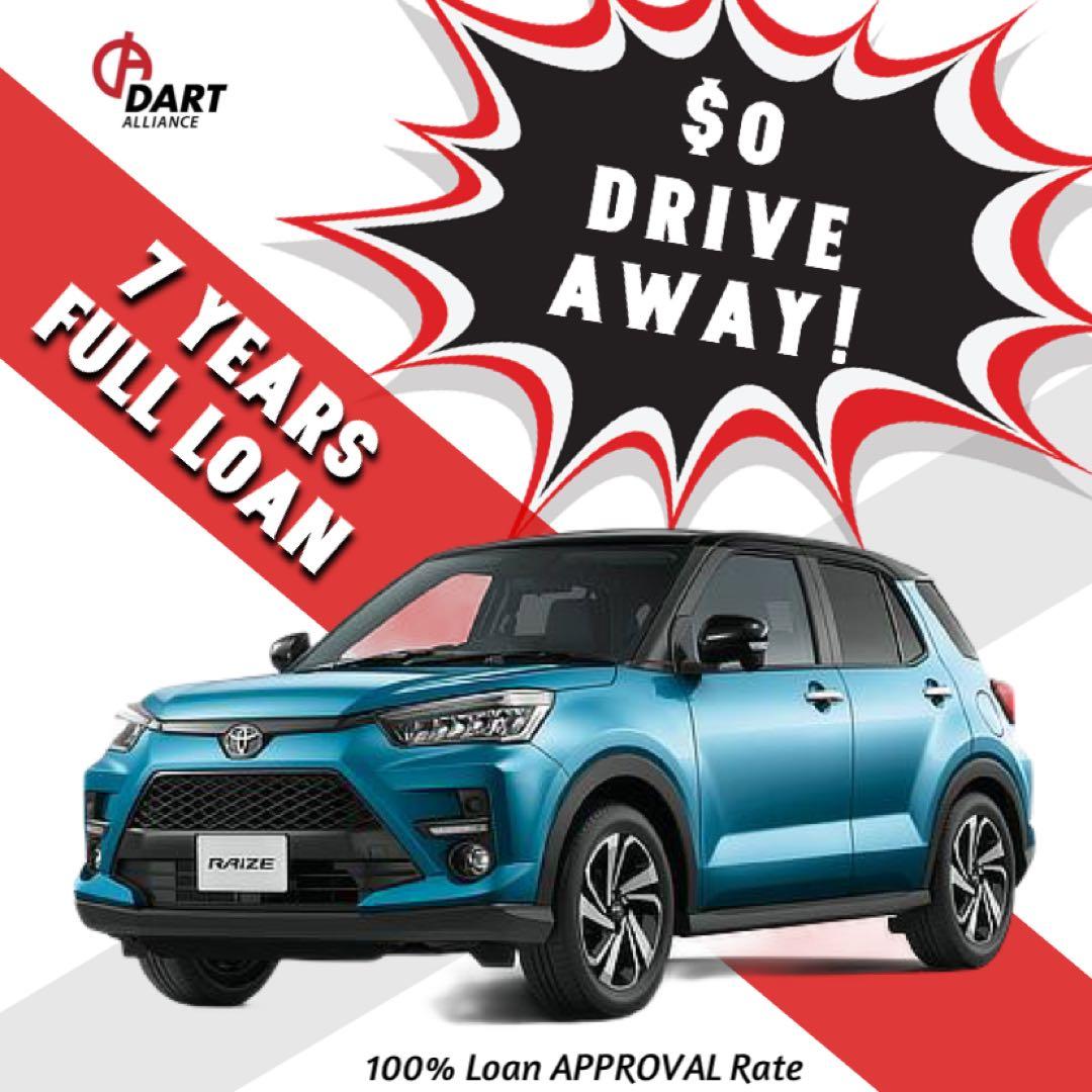 Toyota Raize 1.0 Facelift, Cars, Parallel Imports on Carousell