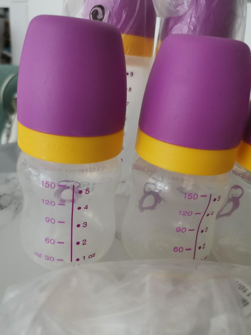 Tupperware Milk Bottle and teat, Babies & Kids, Nursing & Feeding ...