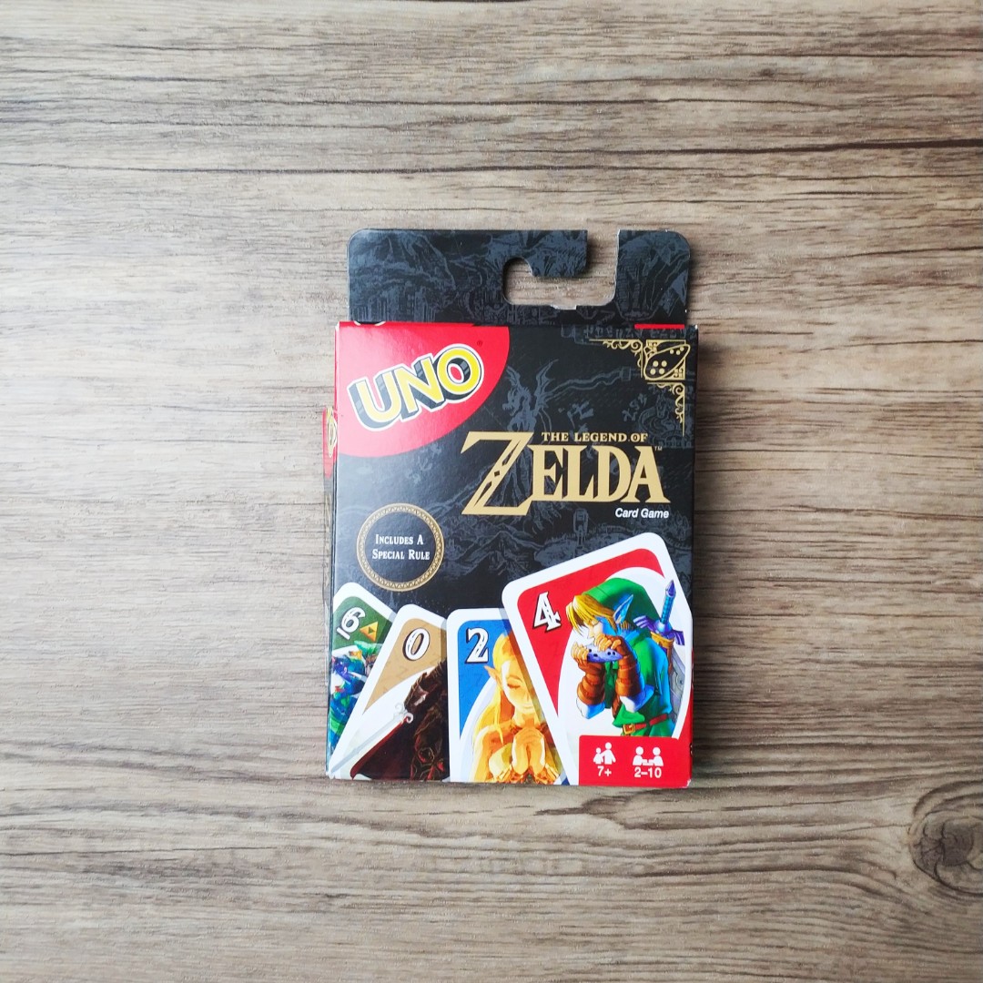 UNO The Legend of Zelda Card Game (Only at GameStop), Hobbies & Toys ...