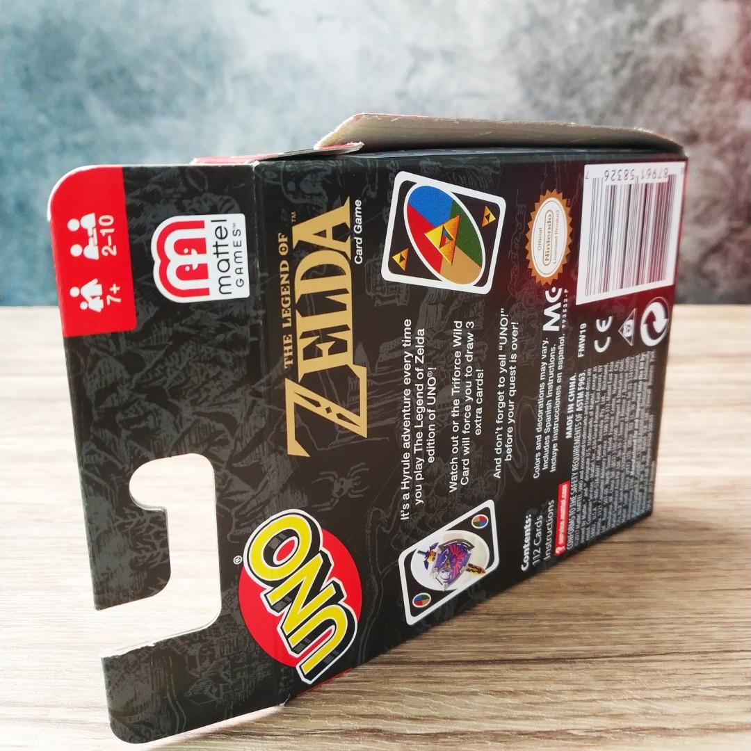 UNO The Legend of Zelda Card Game (Only at GameStop), Hobbies & Toys ...