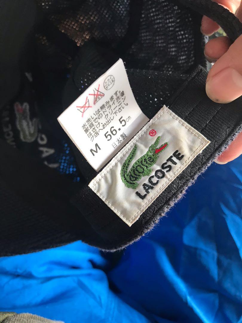 Vintage Lacoste Panel Cap, Men's Fashion, Watches & Accessories, Caps ...