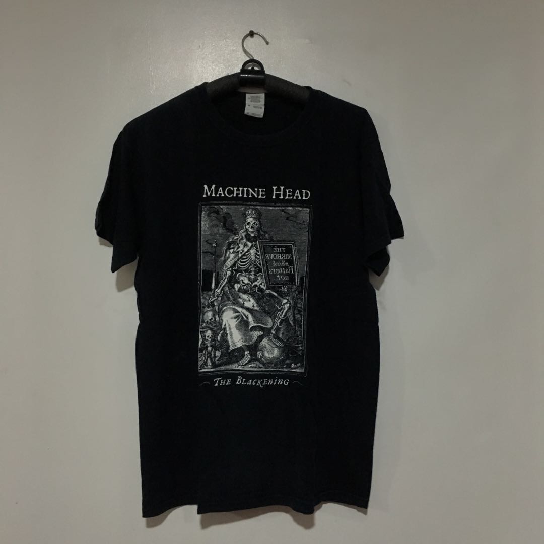 Vintage Machine Head Band Shirt, Men's Fashion, Tops & Sets, Tshirts ...