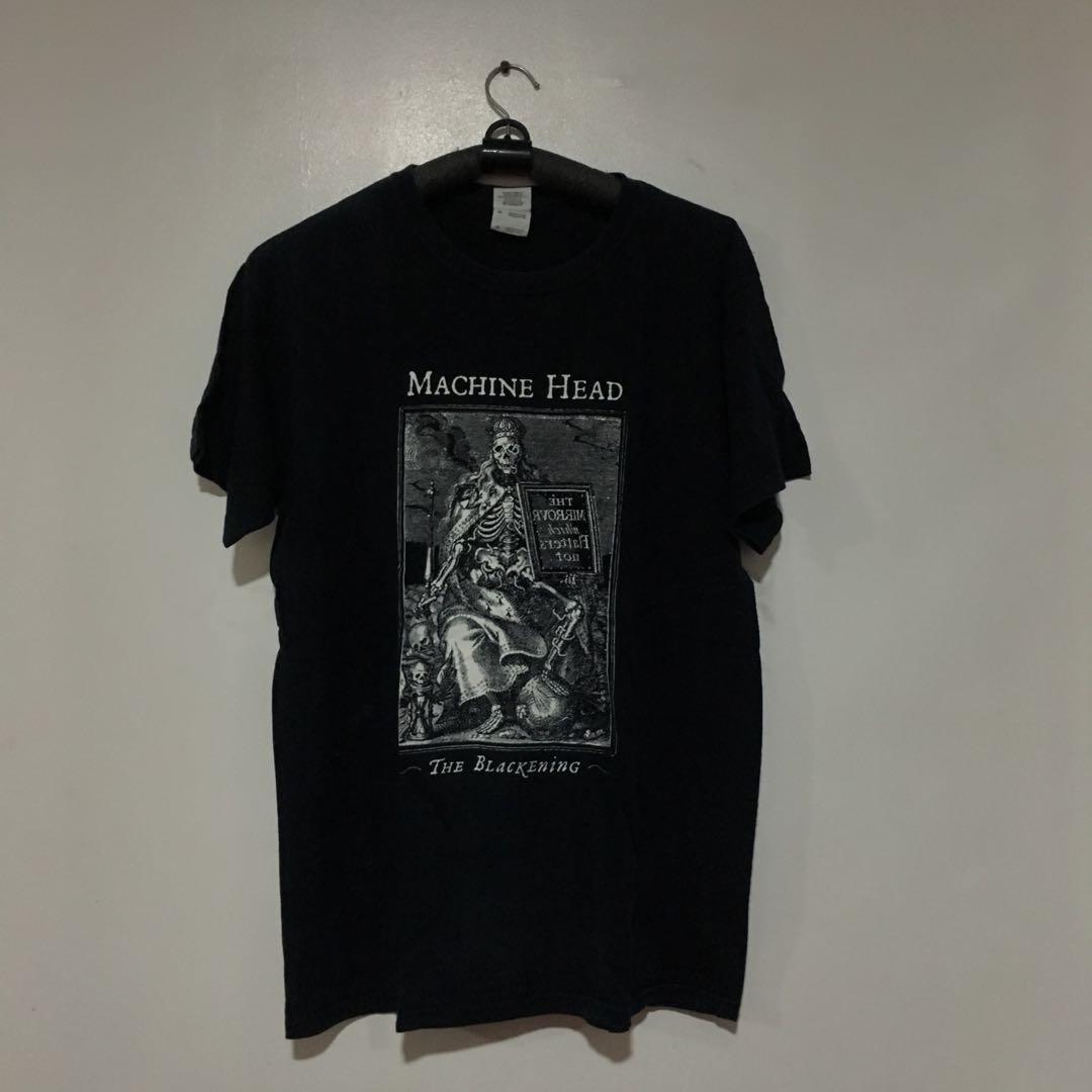 Vintage Machine Head Band Shirt, Men's Fashion, Tops & Sets, Tshirts ...