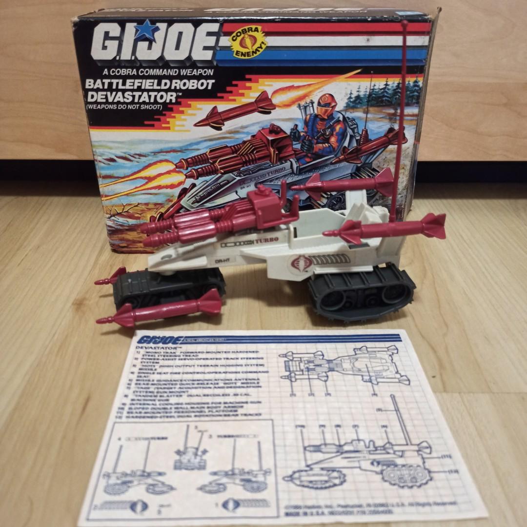Vintage Retro Gi Joe Vehicles of 1990s, Toys & Games, Bricks ...