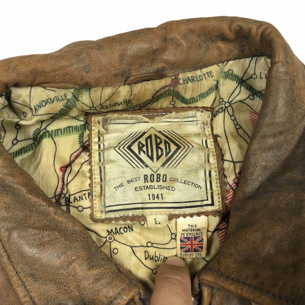 Vintage Royal Air Force 2nd Class Leather Jacket by ROBO, Men's Fashion ...