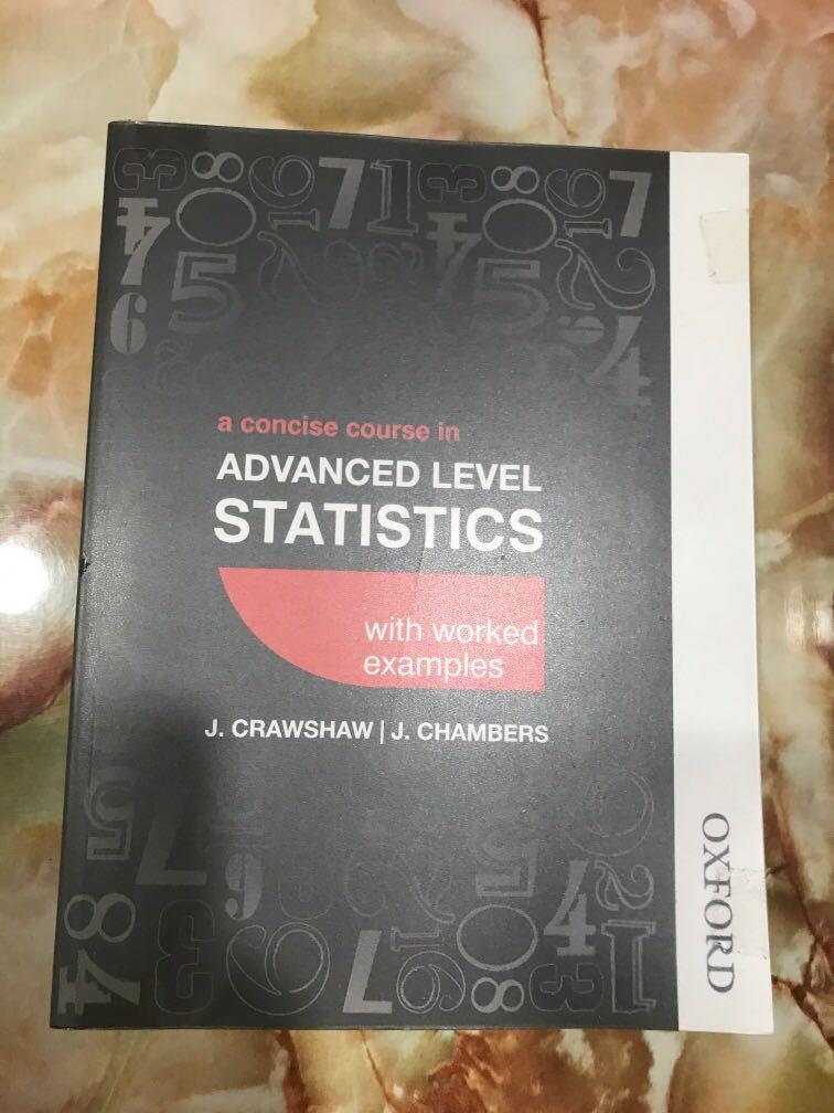 A Concise Course in Advanced Level Statistics with worked examples ...