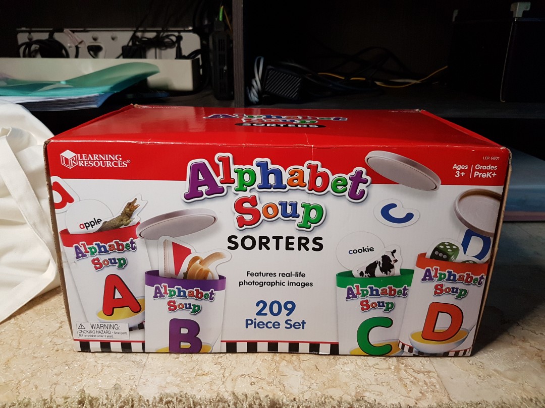 Alphabet Soup - Learning Resources, Hobbies & Toys, Toys & Games on ...