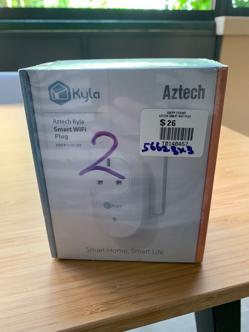Aztech Kyla Smart Wifi plug, TV & Home Appliances, TV & Entertainment ...