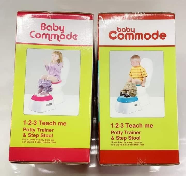 Baby Commode Potty Trainer and Step Stool, Babies & Kids, Nursing ...