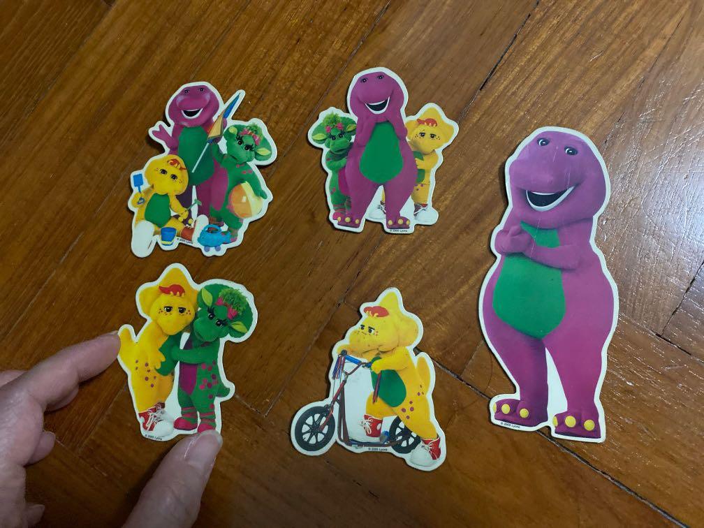 Barney & friends magnets, Hobbies & Toys, Toys & Games on Carousell