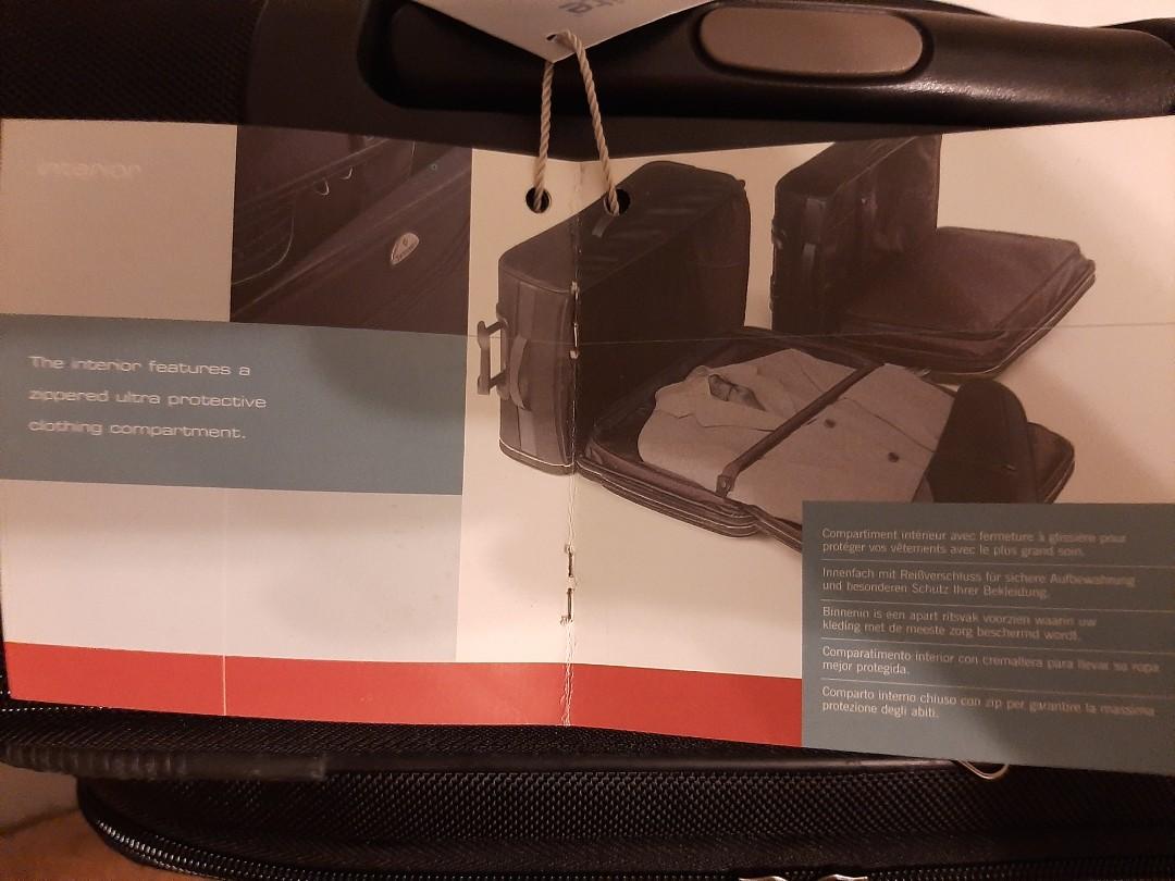 Brand New Samsonite WorldProof Prof Line Deluxe Computer Case Trolley ...