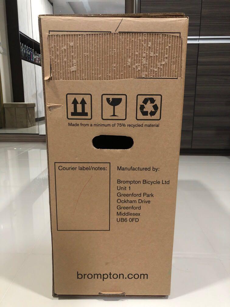 Brompton Box, Sports Equipment, Bicycles & Parts, Parts & Accessories ...